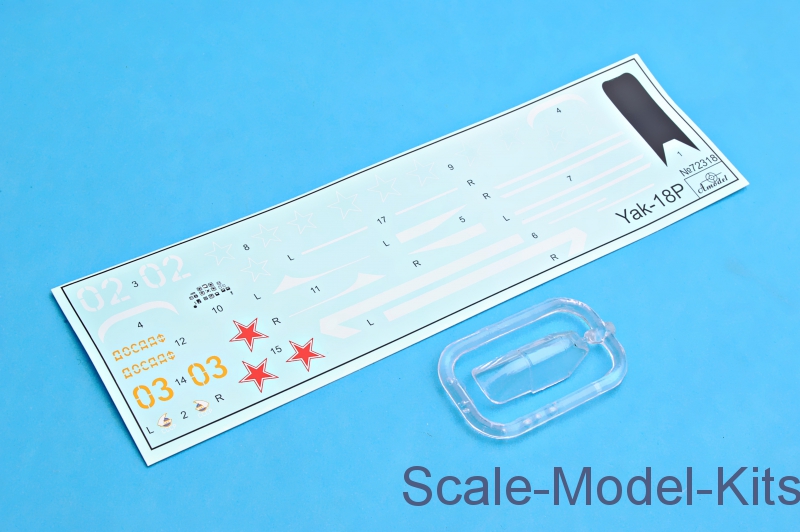 Yak-18P-Amodel plastic scale model kit in 1:72 scale (amodel 72318 ...