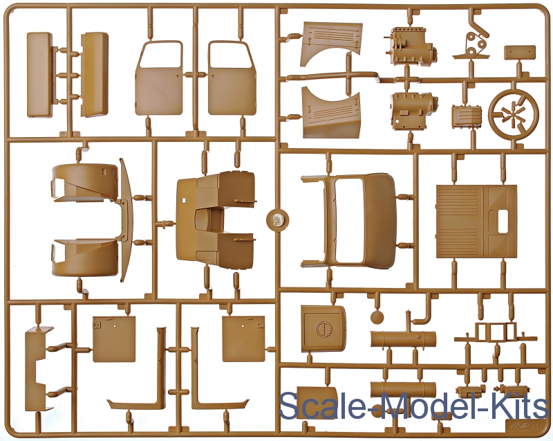 KHD A3000, German truck, WWII-ICM plastic scale model kit in 1:35 scale ...