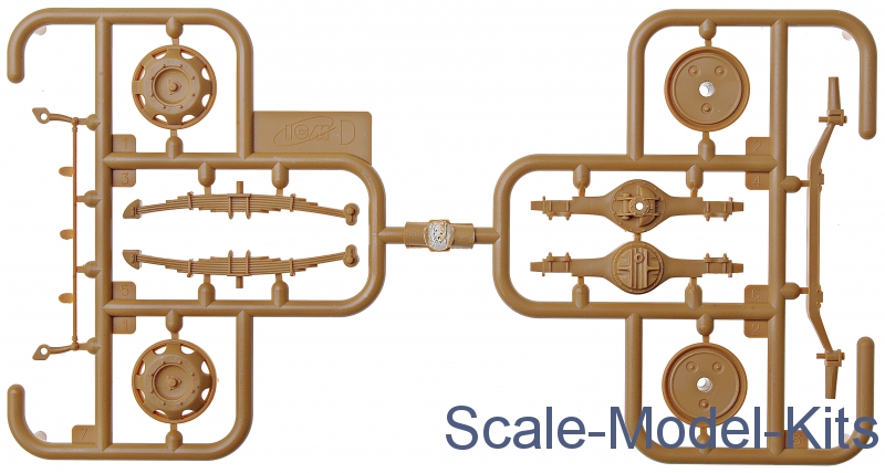 KHD A3000, German truck, WWII-ICM plastic scale model kit in 1:35 scale ...