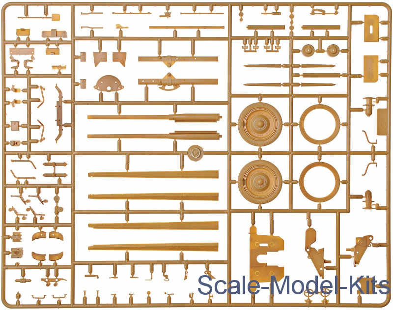 7,62cm Pak 36r gun with German crew-ICM plastic scale model kit in 1:35 ...