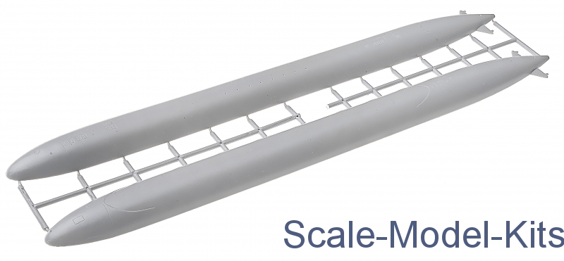 Mikro Mir - SSBN Daniel Webster - plastic scale model kit in 1:350 ...