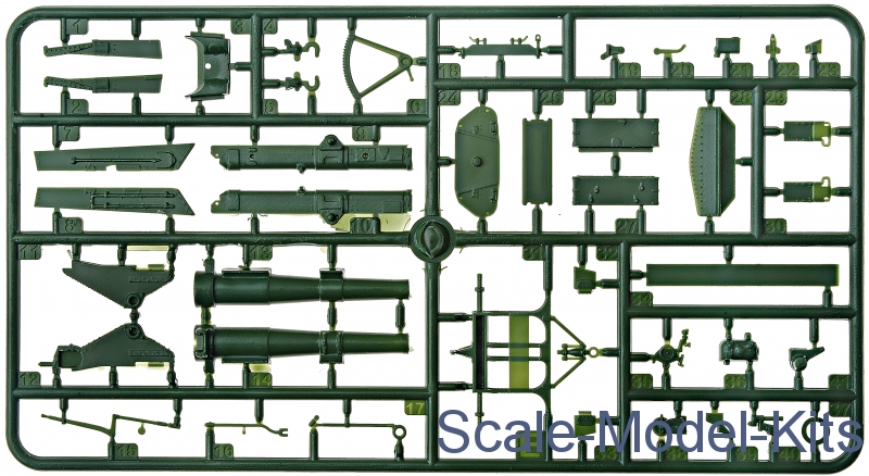 Roden - BL 8-inch howitzer Mk.VI - plastic scale model kit in 1:72 ...