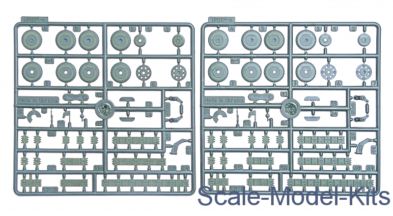 UMmt - BT-5 Soviet tank with RS-132 rocket system - plastic scale model ...